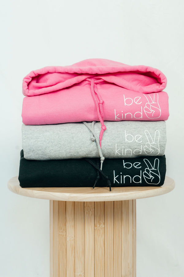 Be Kind Pink Shirt Day Hoodie - HayMad & Co.